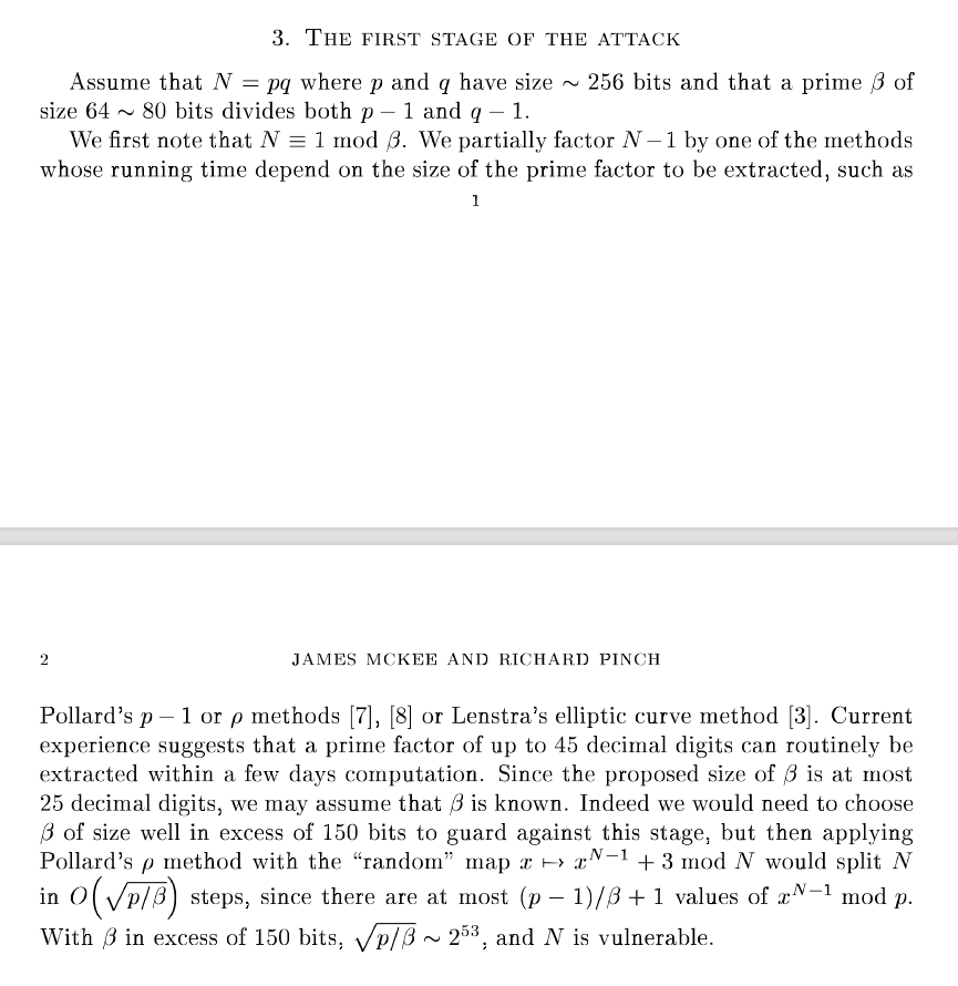 密码学笔记 之 浅析Pollard's rho algorithm及其应用 | N1key's Blog